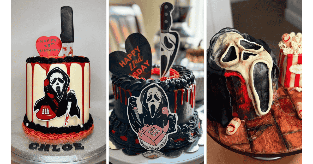 20 Scream Birthday Cake Ideas That’ll Terrify & Delight Fans