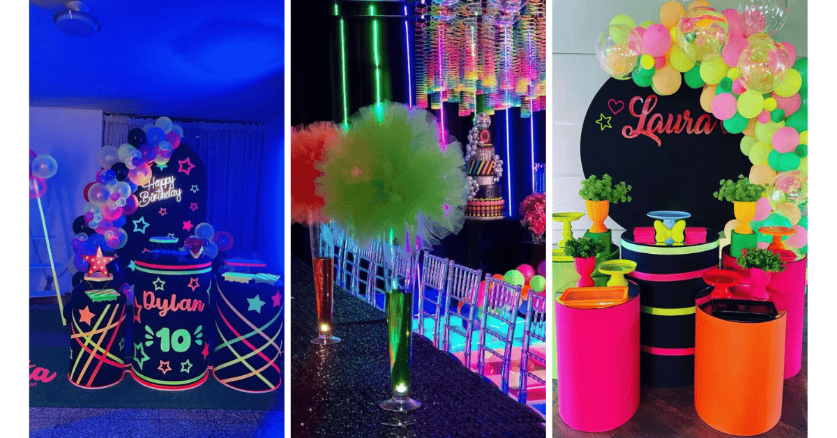 21 Neon Glow Birthday Rave Ideas | Epic Party Themes & Decor