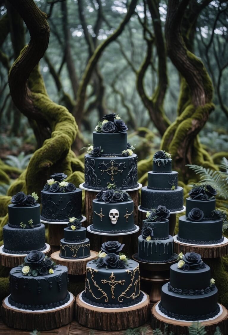 19 Gothic Birthday Cakes Ideas for Unique and Stylish Celebrations